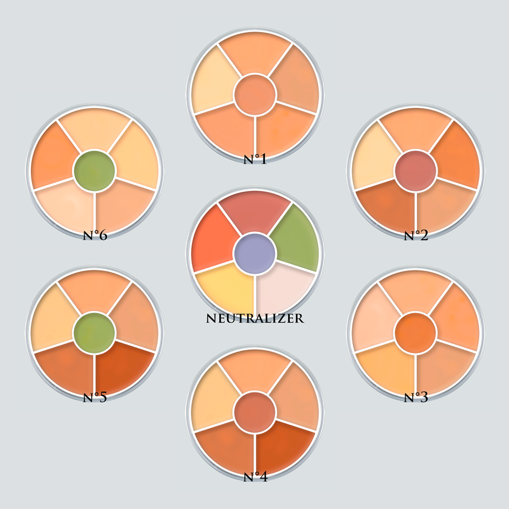 Concealer Circle / Correctores 40grs (marca Kryolan) – Arte Pierrot